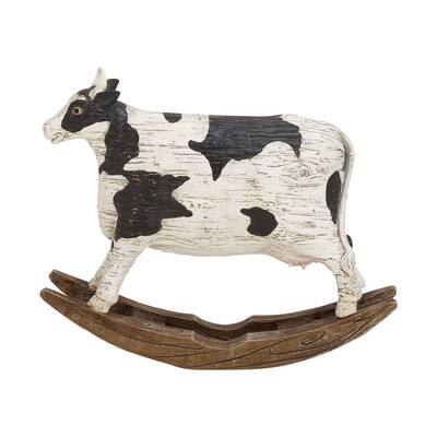 12" Farmhouse Cow Sculpture | Michaels