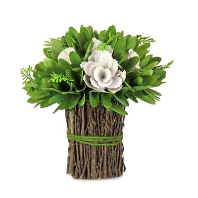 9" Spring Cream Floral Bundle | Michaels