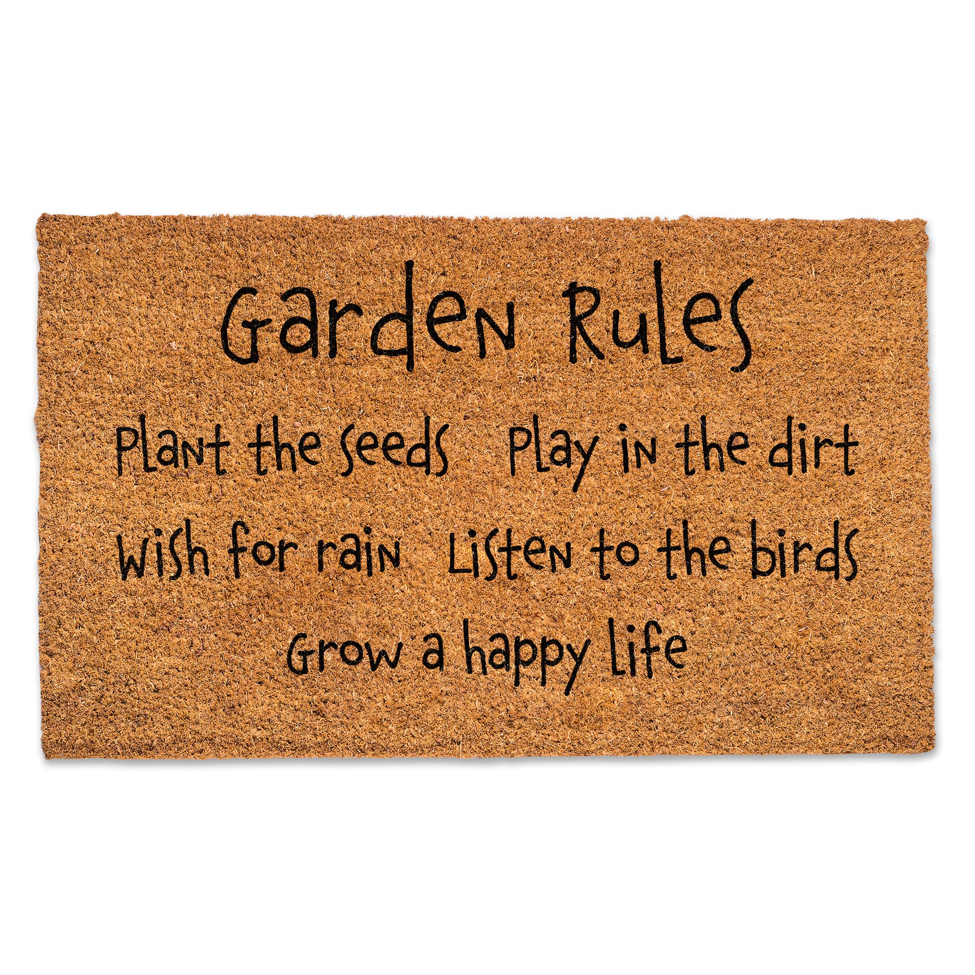 Garden Rules Doormat | Michaels
