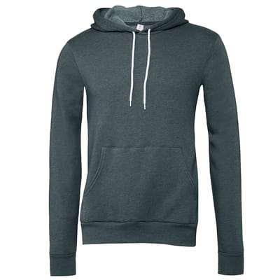 BELLA+CANVAS® Adult Unisex Heather Fleece Pullover Hoodie | Michaels