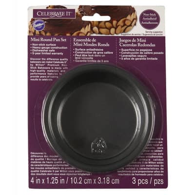 Mini Round Pan Set by Celebrate It® | Basic Baking Pans | Michaels