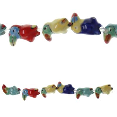 Ceramic Toucan Beads, 22mm by Bead Landing™ | Michaels