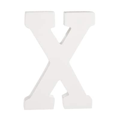 4.75" White Letter by Make Market®, Color: X | Michaels
