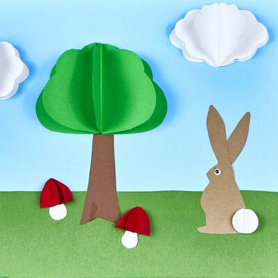 Woodland Forest: 3D Woodland Forest Scene | Projects | Michaels