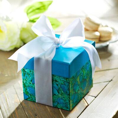 Artfully Marbled Gift Box Projects Michaels