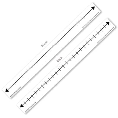F.U.N.™ Student Empty Number Line, Set of 10 | Michaels