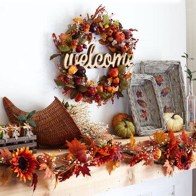Traditional Fall Mantel | Projects | Michaels
