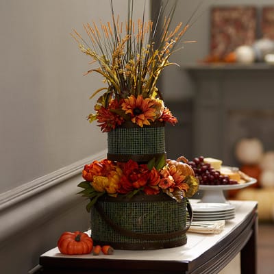 Tiered Basket Centerpiece | Projects | Michaels
