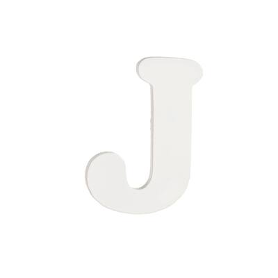 2.5" White MDF Letter by Make Market®, Color: J | Michaels