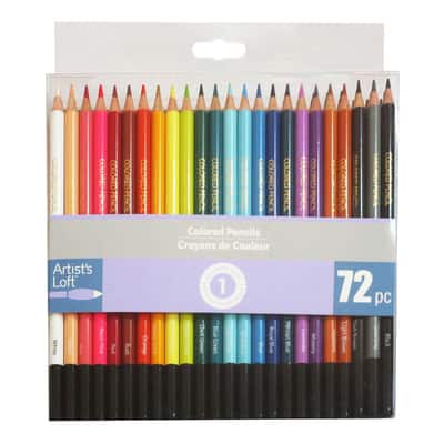 Buy in Bulk - 6 Packs: 72 ct. (432 total) Colored Pencils by Artist's ...