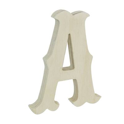 3" Unfinished Old Western Wood Letter by ArtMinds® | Michaels