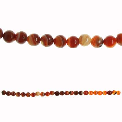 Banded Agate Round Beads, 8mm by Bead Landing™ | Michaels