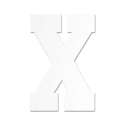 13" White MDF Uppercase Letter by Make Market® | Michaels