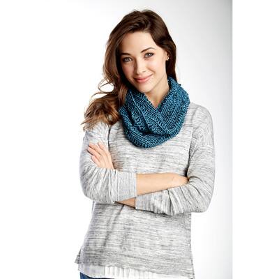 Patons® Metallic™ Drapey Crochet Cowl | Projects | Michaels