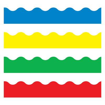 Terrific Trimmers® Primary Color Borders, 156ft. | Michaels