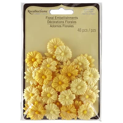 Recollections™ Signature Floral Embellishments | Michaels