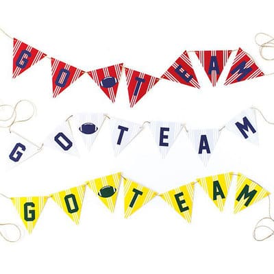 Go Team Football Banner | Projects | Michaels