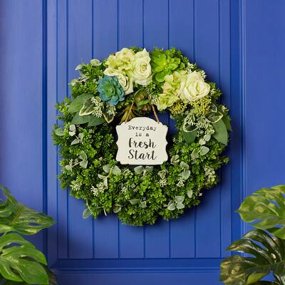 Spring Boxwood Wreath | Projects | Michaels