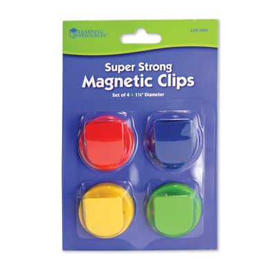 Super Strong Magnetic Clips, 2 Packs of 4 | Michaels
