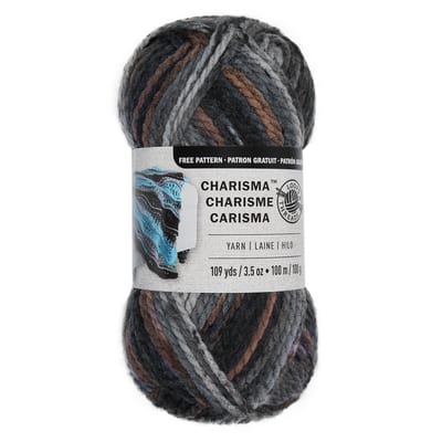Charisma® Yarn by Loops & Threads®, Color: Ash | Michaels