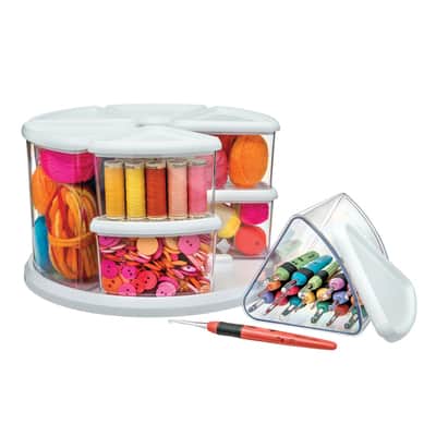 Deflecto Rotating 9-Bin Carousel Organizer | Michaels