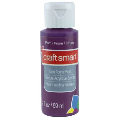 Buy in Bulk - 12 Pack: Satin Acrylic Paint by Craft Smart®, 2oz. | Michaels