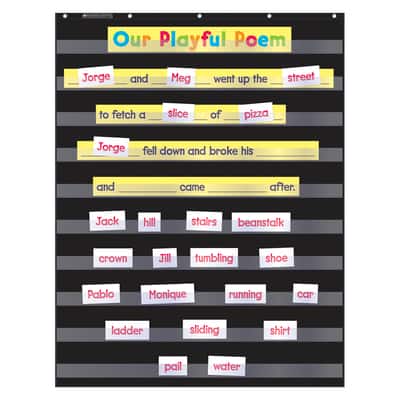 Standard Black Pocket Chart | Michaels