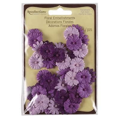 Recollections™ Signature Floral Embellishments | Michaels
