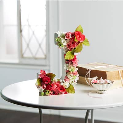 Floral Marquee Letter | Projects | Michaels