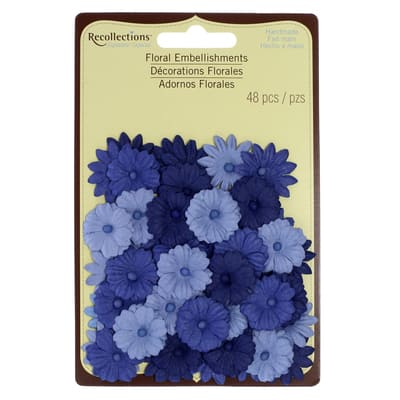 Blue Button Daisy Stickers by Recollections™ | Michaels