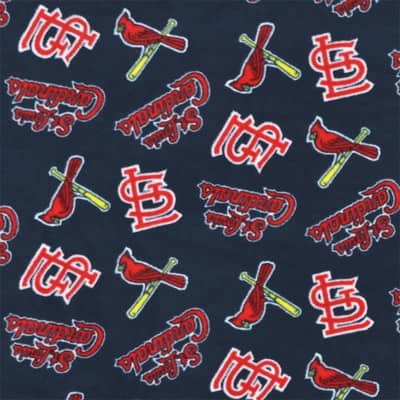 St. Louis Cardinals MLB Fleece by Fabric Traditions | Michaels