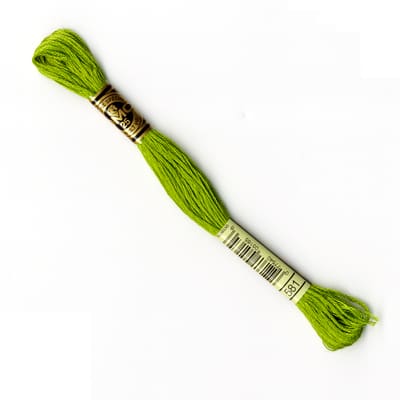 DMC® 6 Strand Embroidery Floss, Muted Green, Color: 581 Moss Green ...