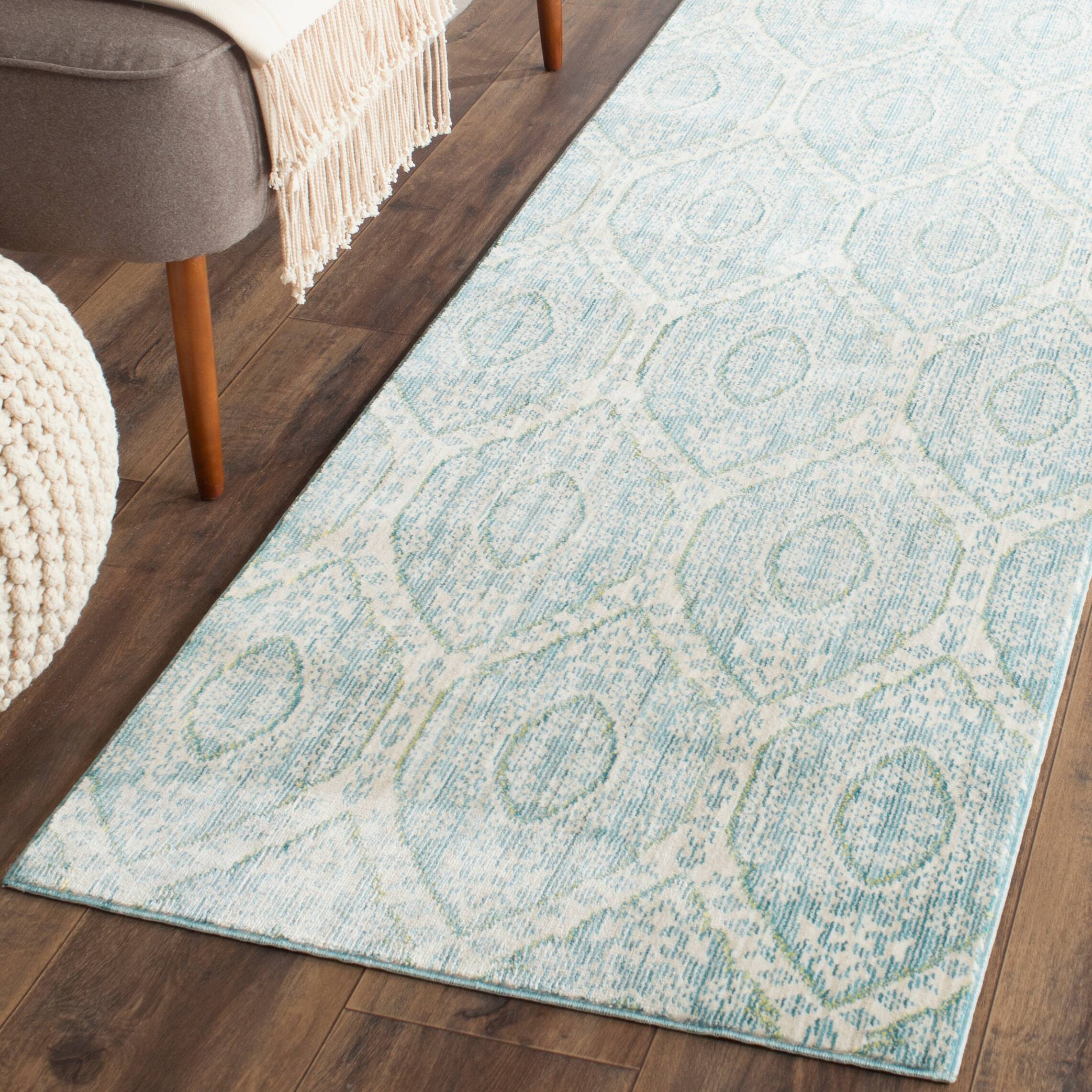 Valencia Modern Geo 2'-3" X 8' Area Rug | Michaels
