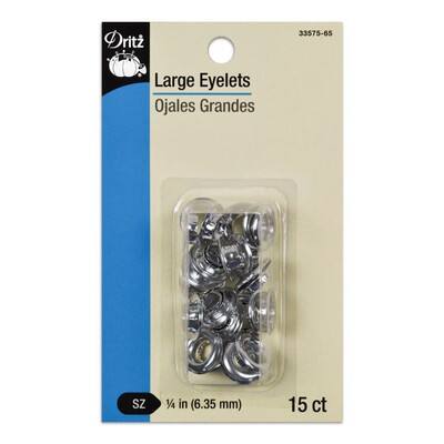 15 Nickel Eyelets - 1/4" | Michaels