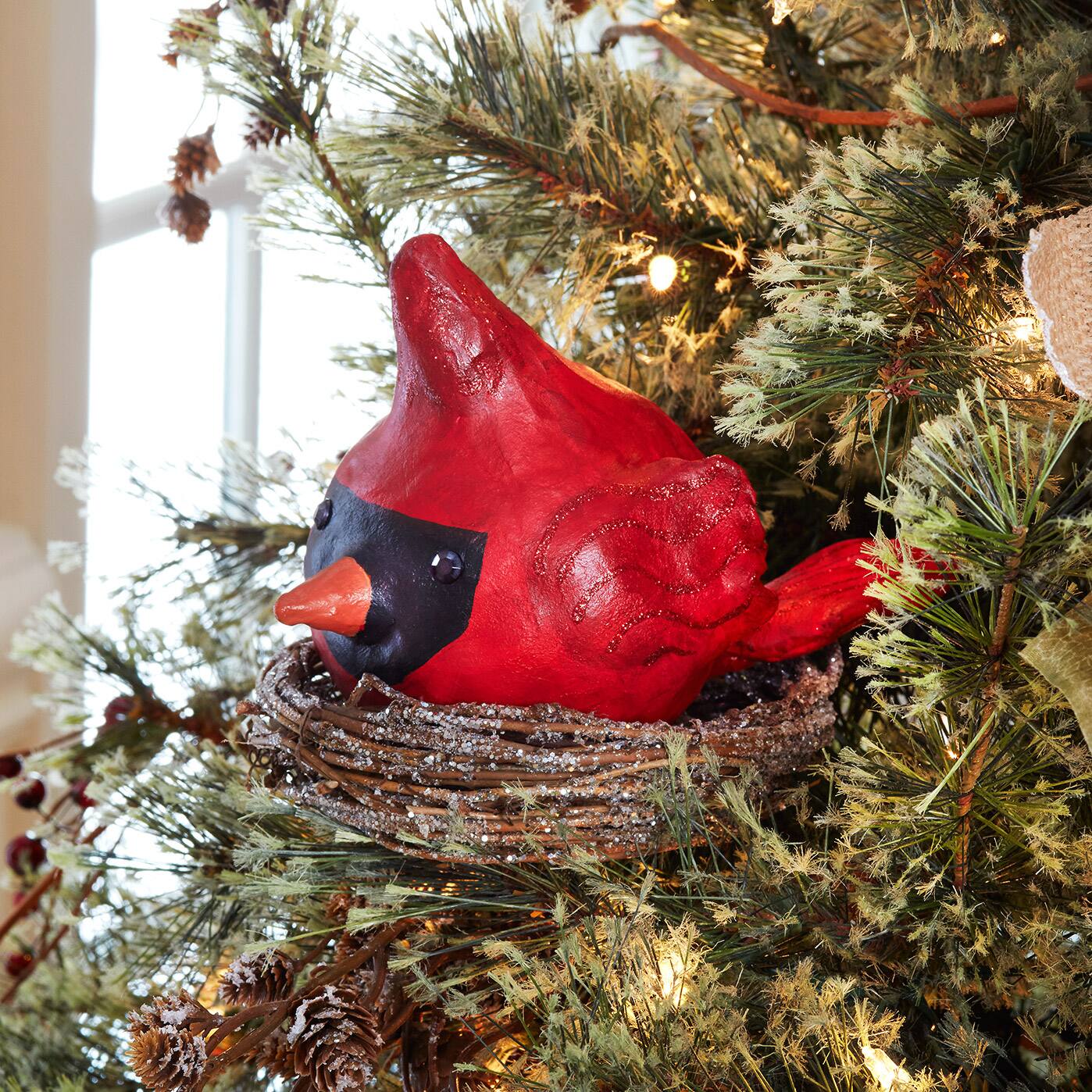 Cozy Lodge Clay Cardinal Ornament | Projects | Michaels