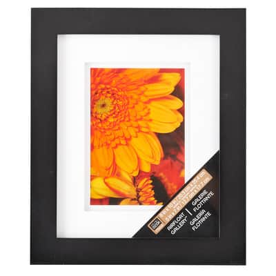 Gallery Black Frame with Double Mat by Studio Décor®, Size: 8" x 10 ...