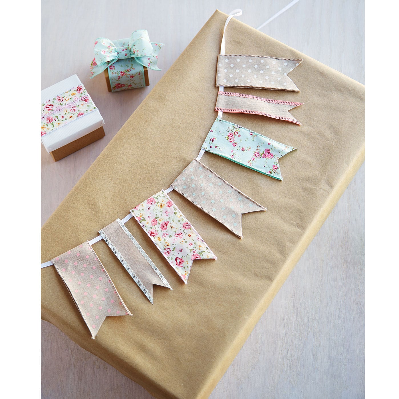 Vintage Blush Ribbon Banner | Projects | Michaels