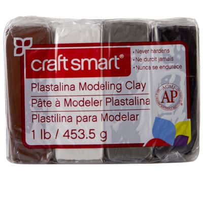 Neutral Plastalina Modeling Clay Set by Craft Smart® | Michaels