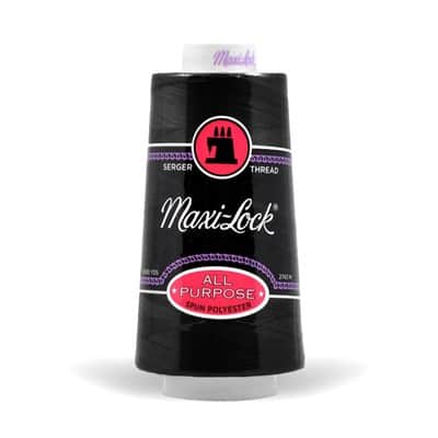 Maxi-Lock Serger Thread - Black | Michaels