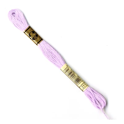 DMC® 117 6 Strand Cotton Embroidery Floss, Purple, Color: 211 LT ...