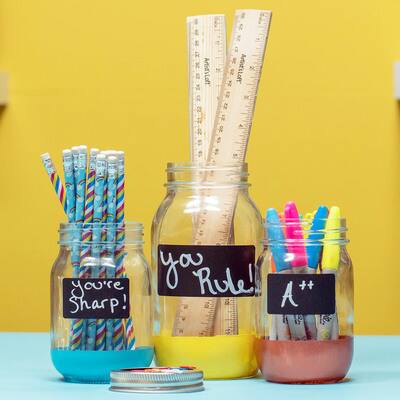 Teacher Organization Mason Jars | Projects | Michaels