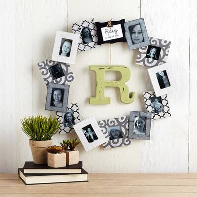 Personalized Photo Frame Wreath | Projects | Michaels