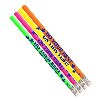 Do Your Best On The Test Motivational Pencils, 12 Dozen | Michaels