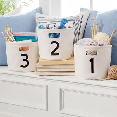 1-2-3 Storage Baskets | Projects | Michaels