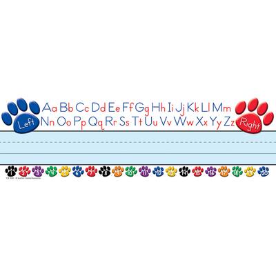 Colorful Paw Prints Alphabet Name Plates | Michaels