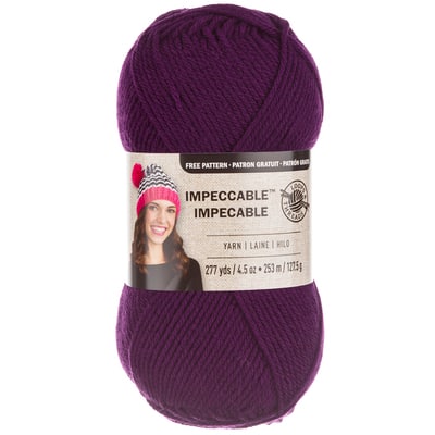 Impeccable® Solid Yarn by Loops & Threads® | Michaels