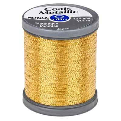 Coats & Clark® Metallic Thread, Bright Gold | Michaels