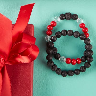 Red and Black Lava Bead Stacking Bracelets | Projects | Michaels
