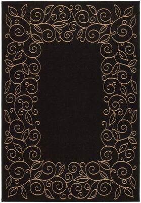 Courtyard Scrolling Border 5'-3" X 7'-7" Area Rug | Michaels