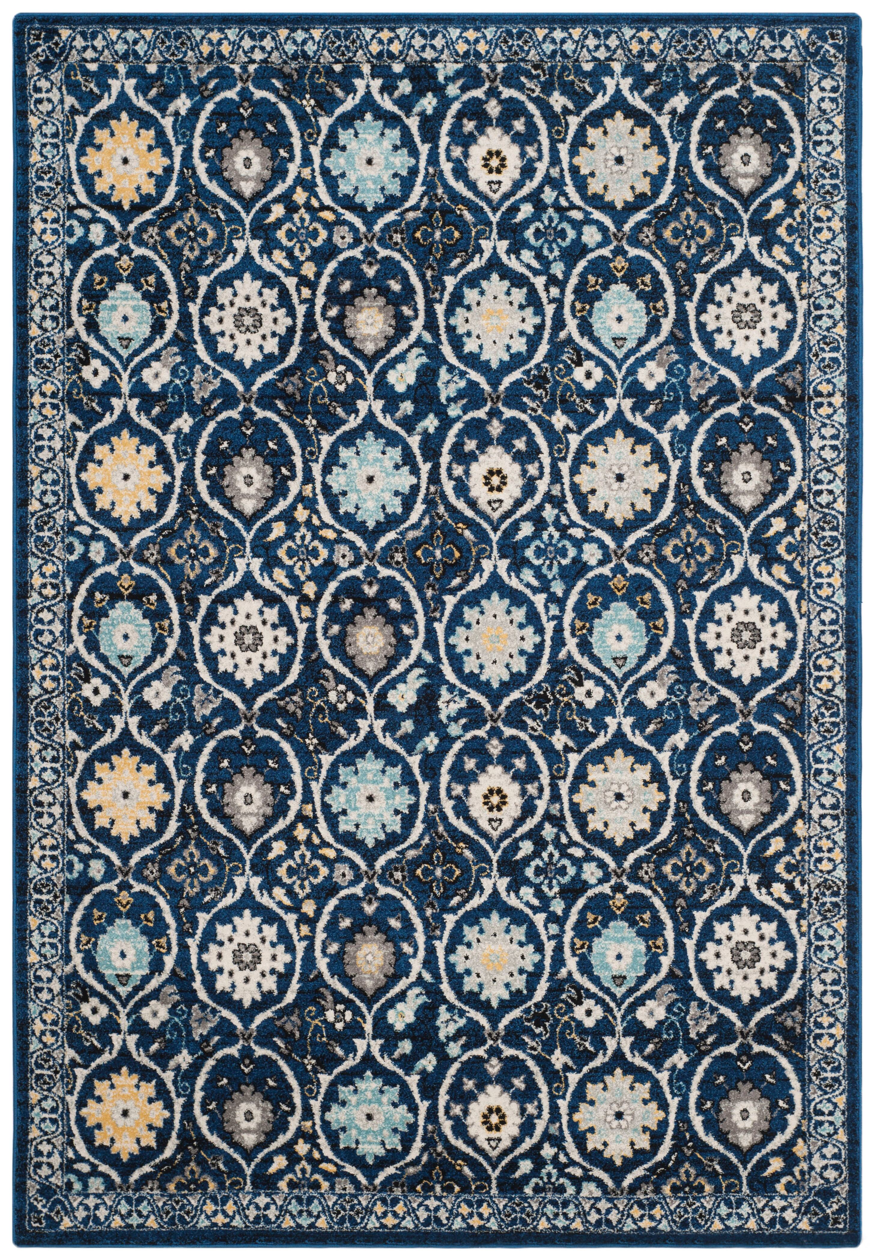 Evoke Floral Medallion 4' X 6' Area Rug | Michaels